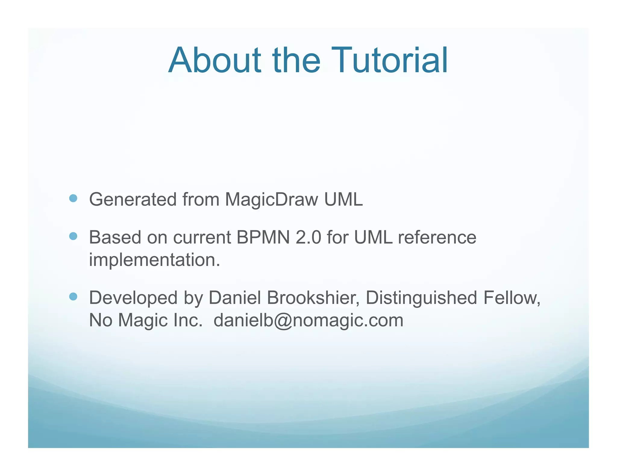 Bpmn tutorial | PDF