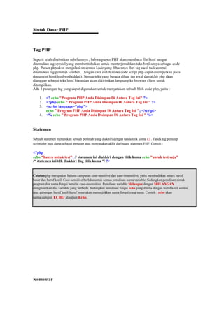 Bpmogrman berorientasi fungsi | DOCX