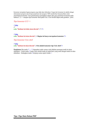 Bpmogrman berorientasi fungsi | DOCX