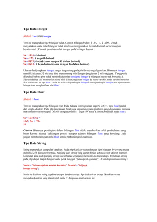 Bpmogrman berorientasi fungsi | DOCX