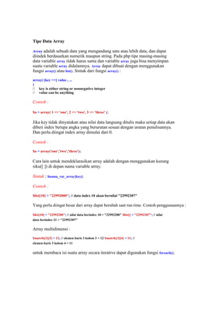 Bpmogrman berorientasi fungsi | DOCX