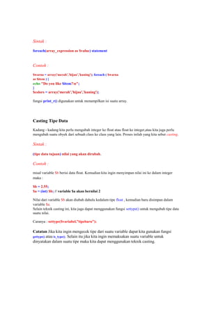 Bpmogrman berorientasi fungsi | DOCX