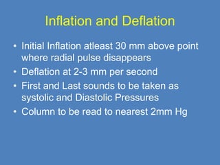 Blood Pressure Measurement | PPTX