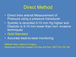 Blood Pressure Measurement | PPTX