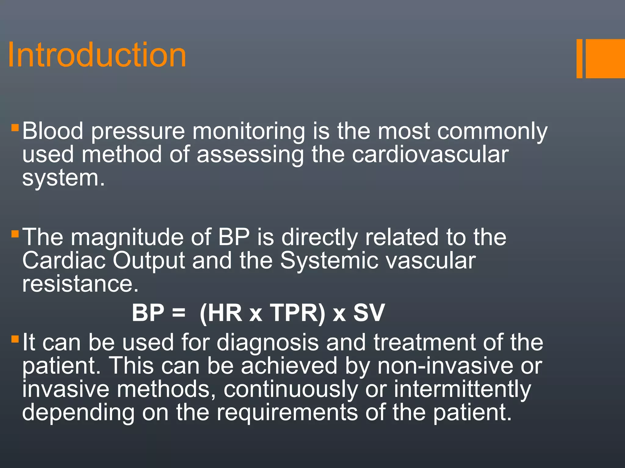 Non Invasive and Invasive Blood pressure monitoring RRT | PPT
