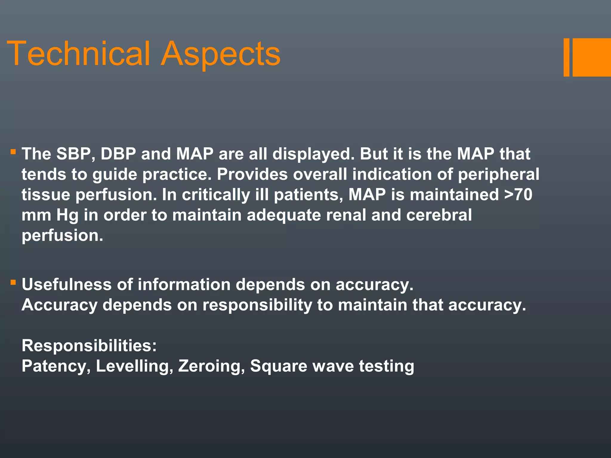 Non Invasive and Invasive Blood pressure monitoring RRT | PPT