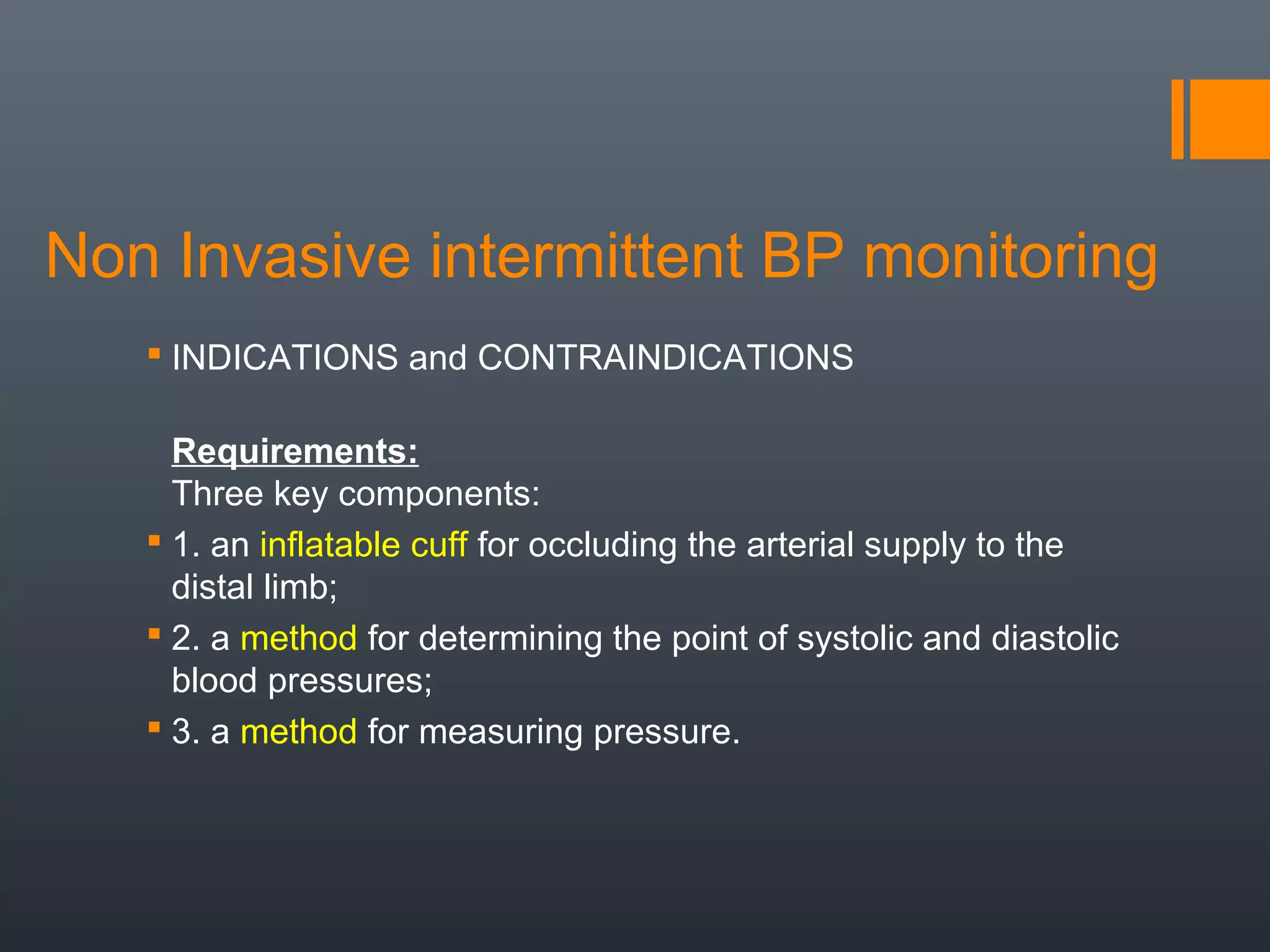 Non Invasive and Invasive Blood pressure monitoring RRT | PPT