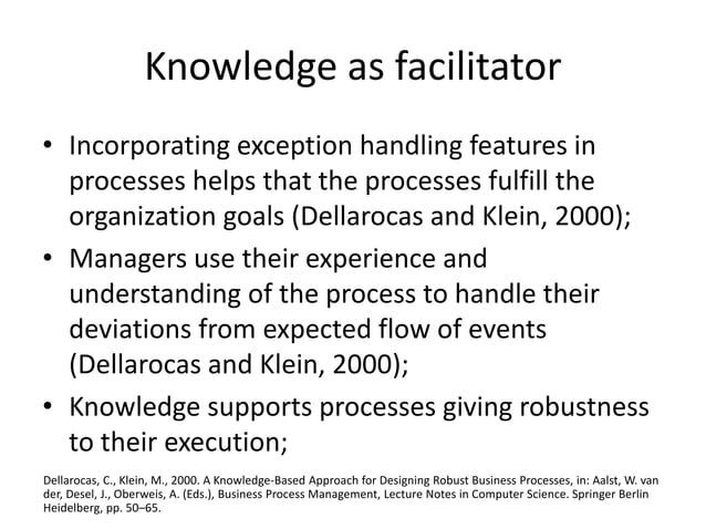 Integrating Knowledge Management in a Business Strategy Process ...