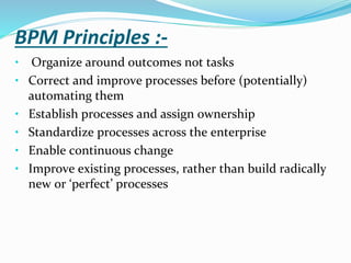 Bpm main concept | PPTX