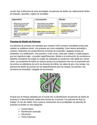 Patrones de Proceso BPM | DOCX