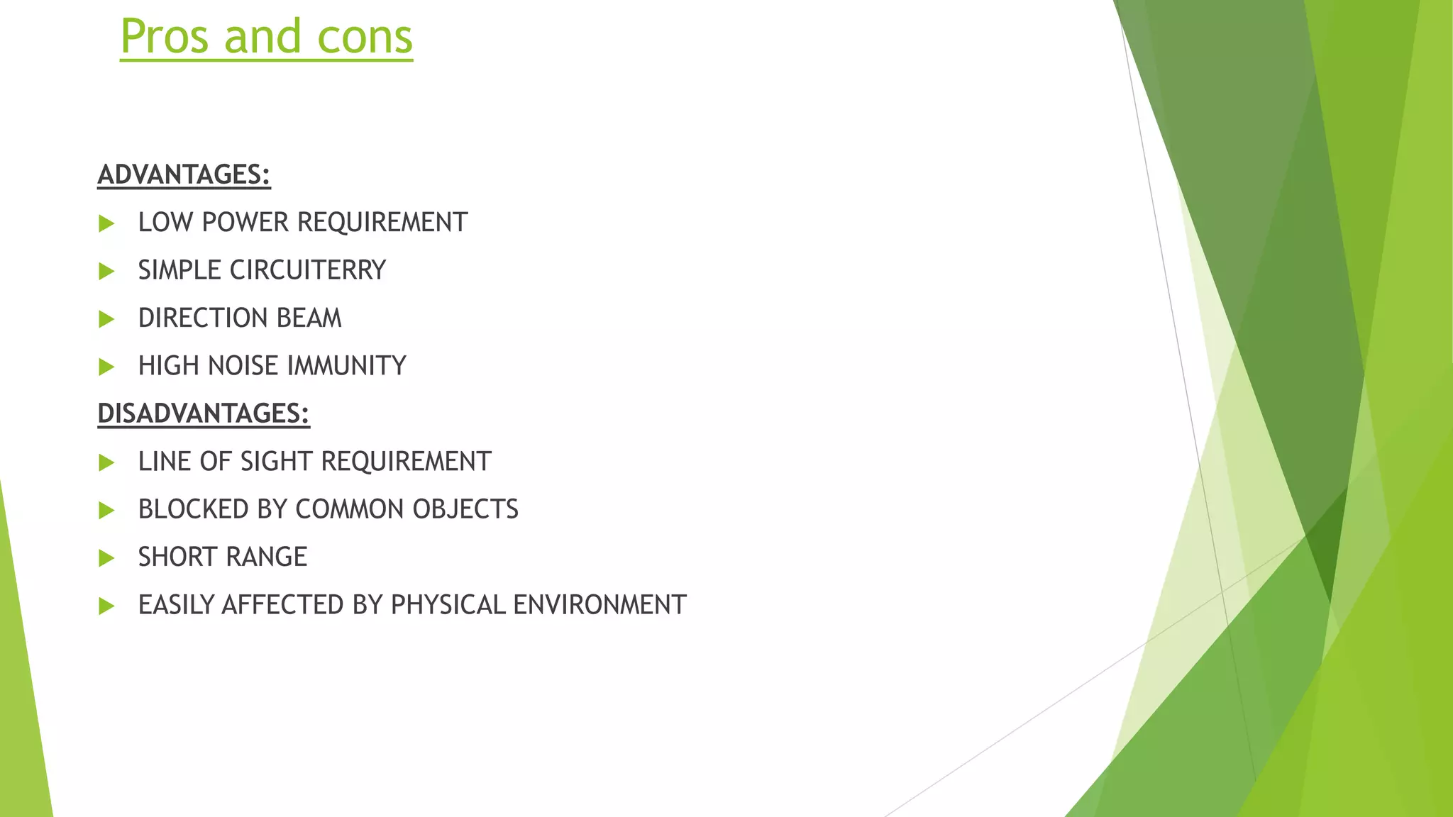 INFRARED SENSOR WORKING PRINCIPLE AND CIRCUIT | PPTX