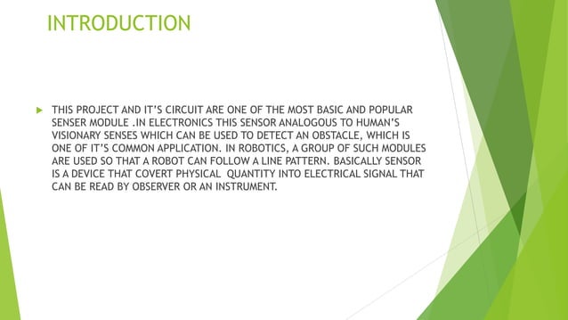 INFRARED SENSOR WORKING PRINCIPLE AND CIRCUIT | PPTX | Computer Peripherals | Computing