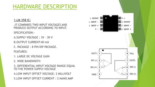 INFRARED SENSOR WORKING PRINCIPLE AND CIRCUIT | PPTX