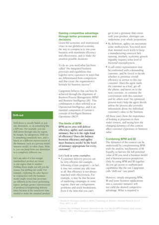 BPM Trend Series: Aligning BPM and BI | PDF