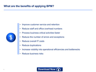 Business Process Management Tools & Framework. By ex-Deloitte | PDF