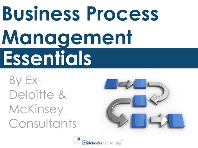 Business Process Management Training | By ex-Deloitte & McKinsey Consultants | PDF