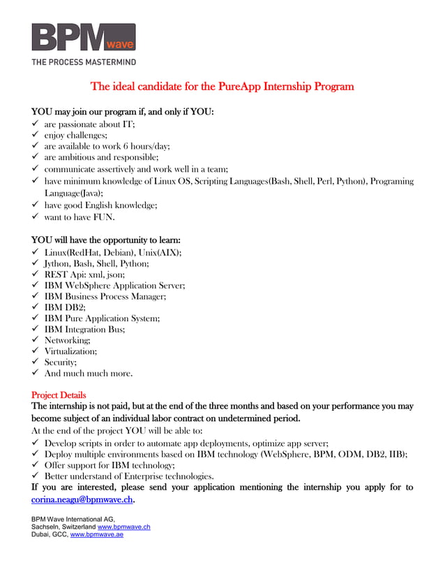 BPM Wave PureApp Team | PDF