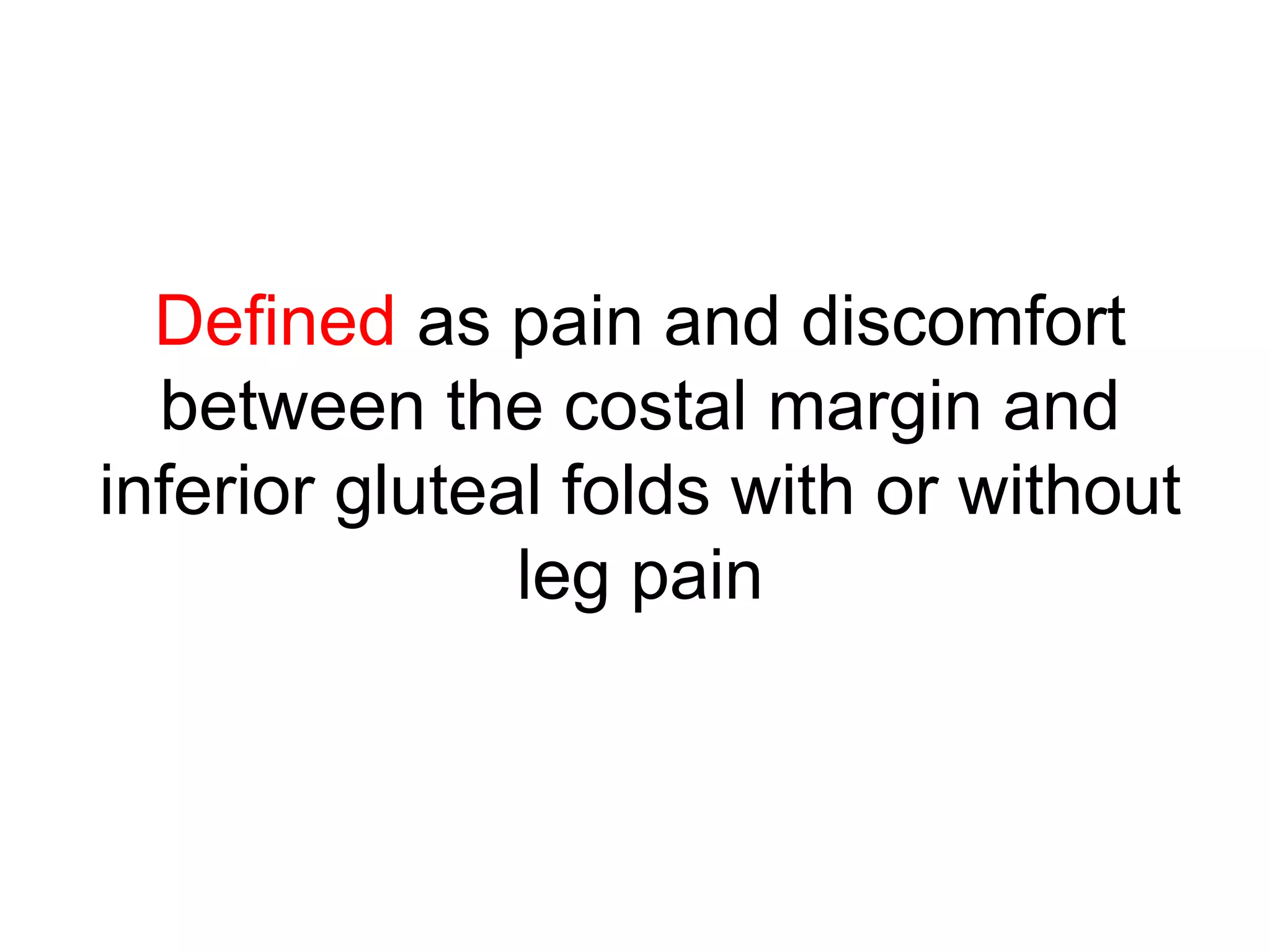 Mechanical back pain | PPTX