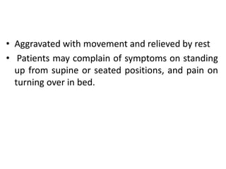 Mechanical back pain | PPTX