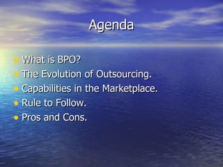 Bpo | PPT