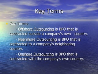 Bpo | PPT