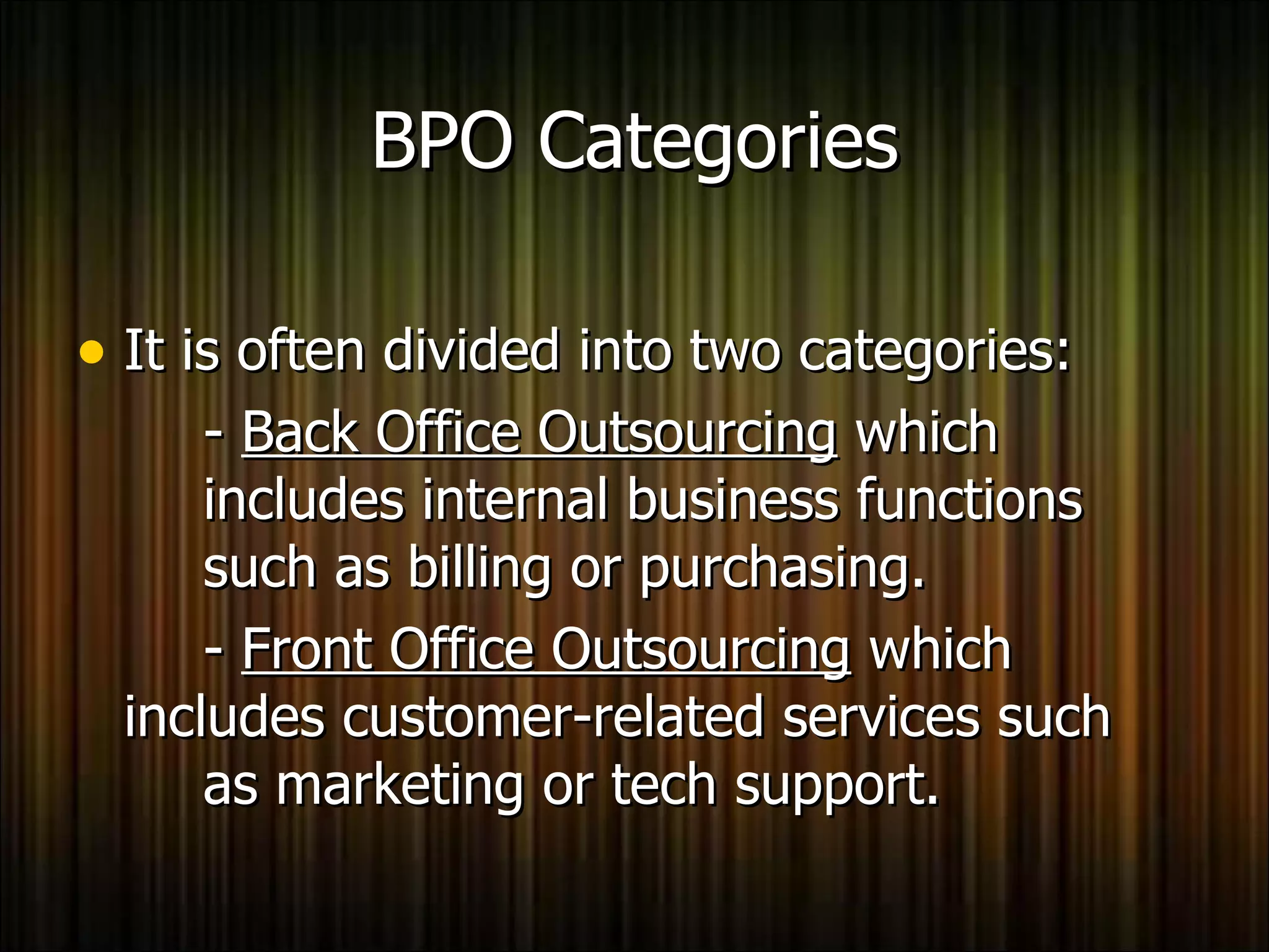 Bpo | PPT
