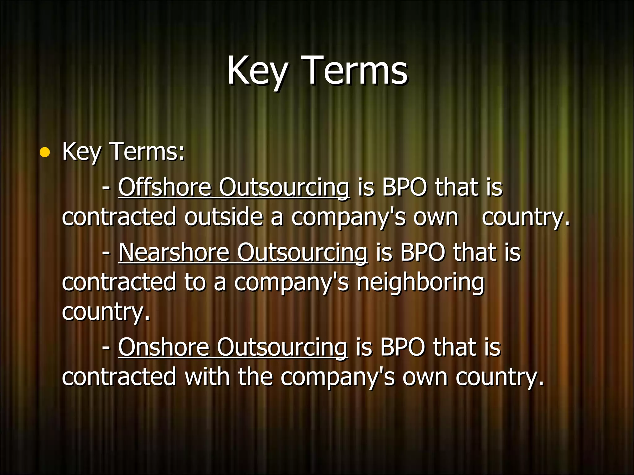 Bpo | PPT