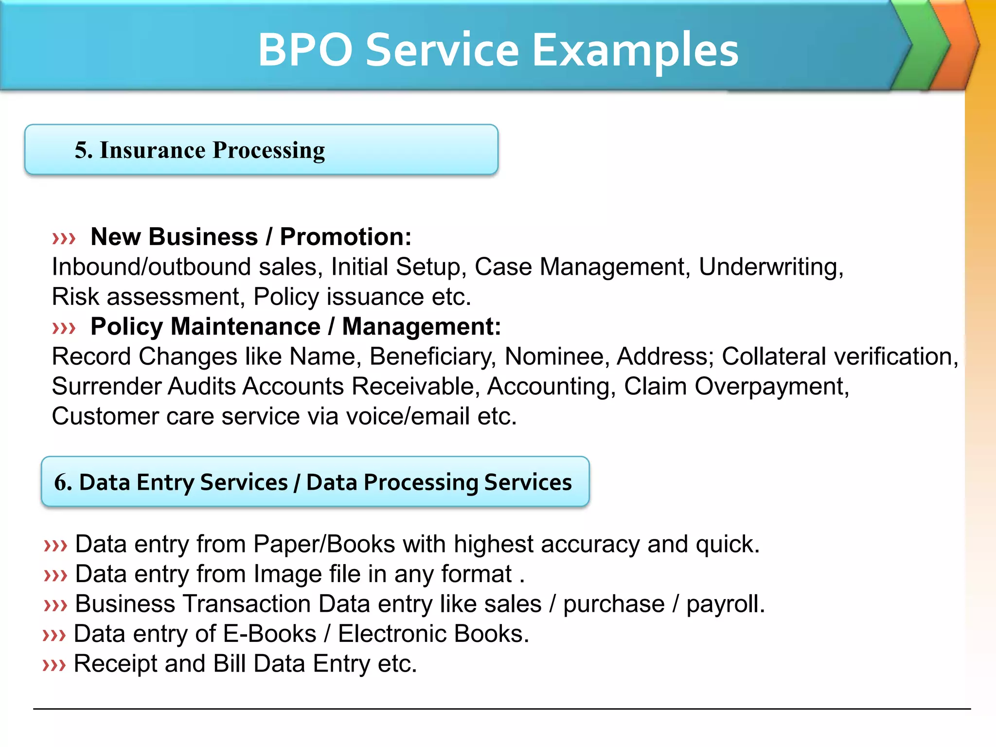 Business Process Outsourcing | PPTX