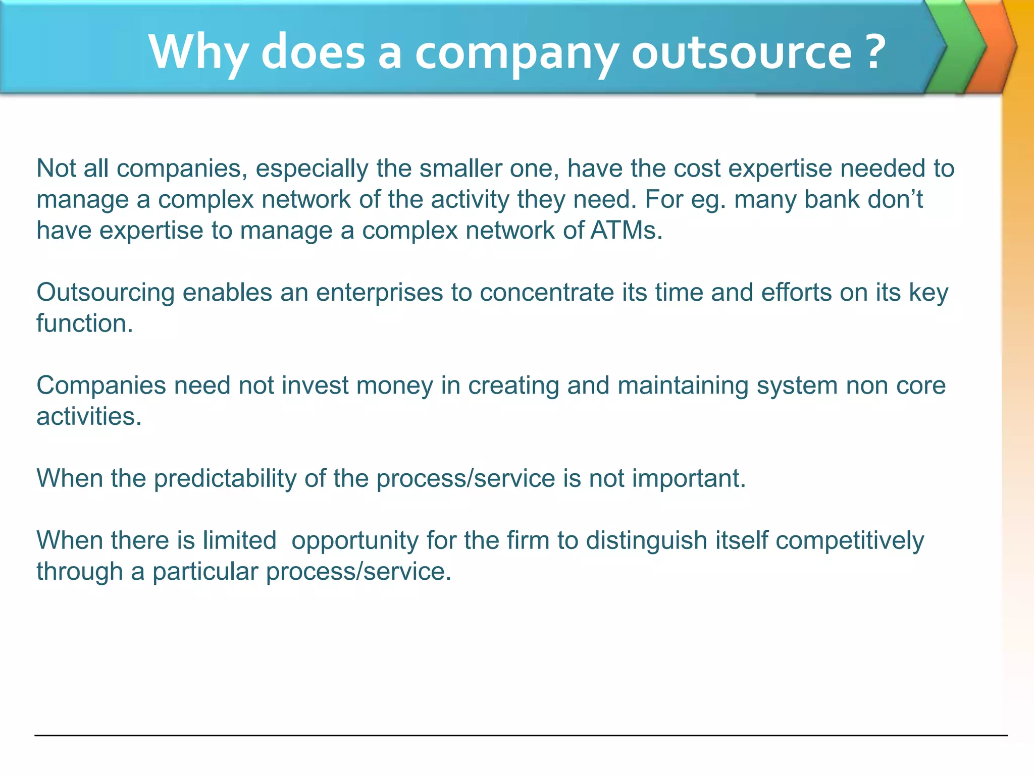 Business Process Outsourcing | PPTX