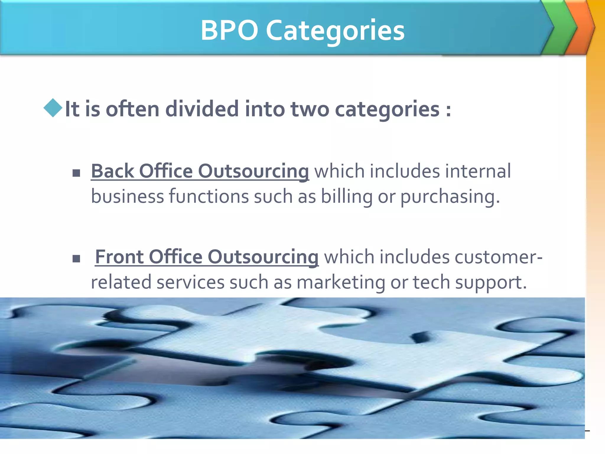 Business Process Outsourcing | PPTX