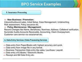 Business Process Outsourcing | PPTX