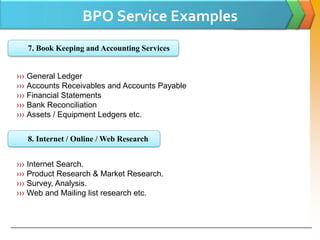 Business Process Outsourcing | PPTX