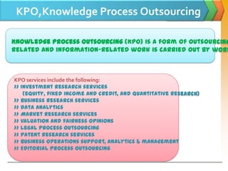 Business Process Outsourcing | PPTX