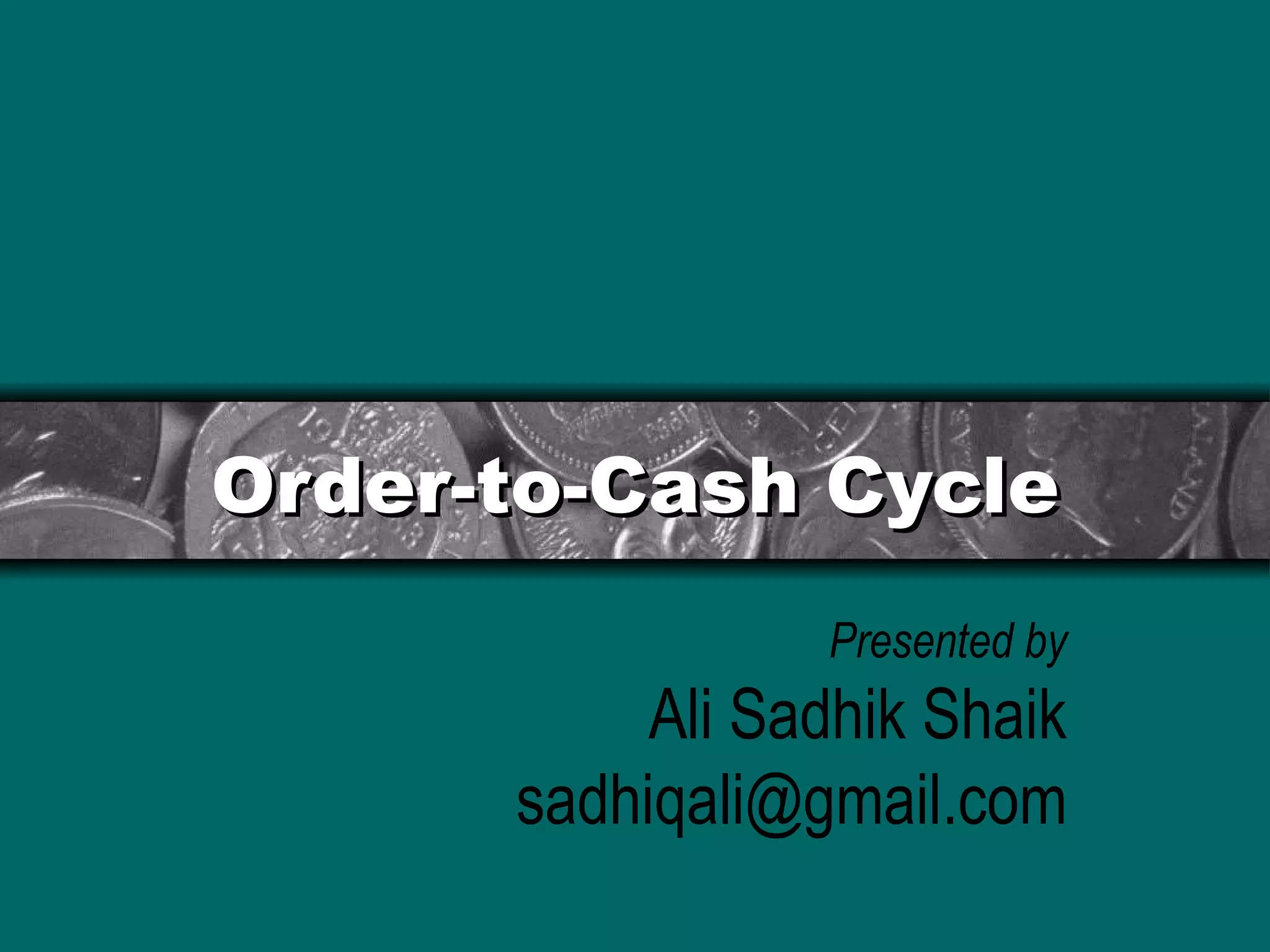Order to Cash Cycle | PPT