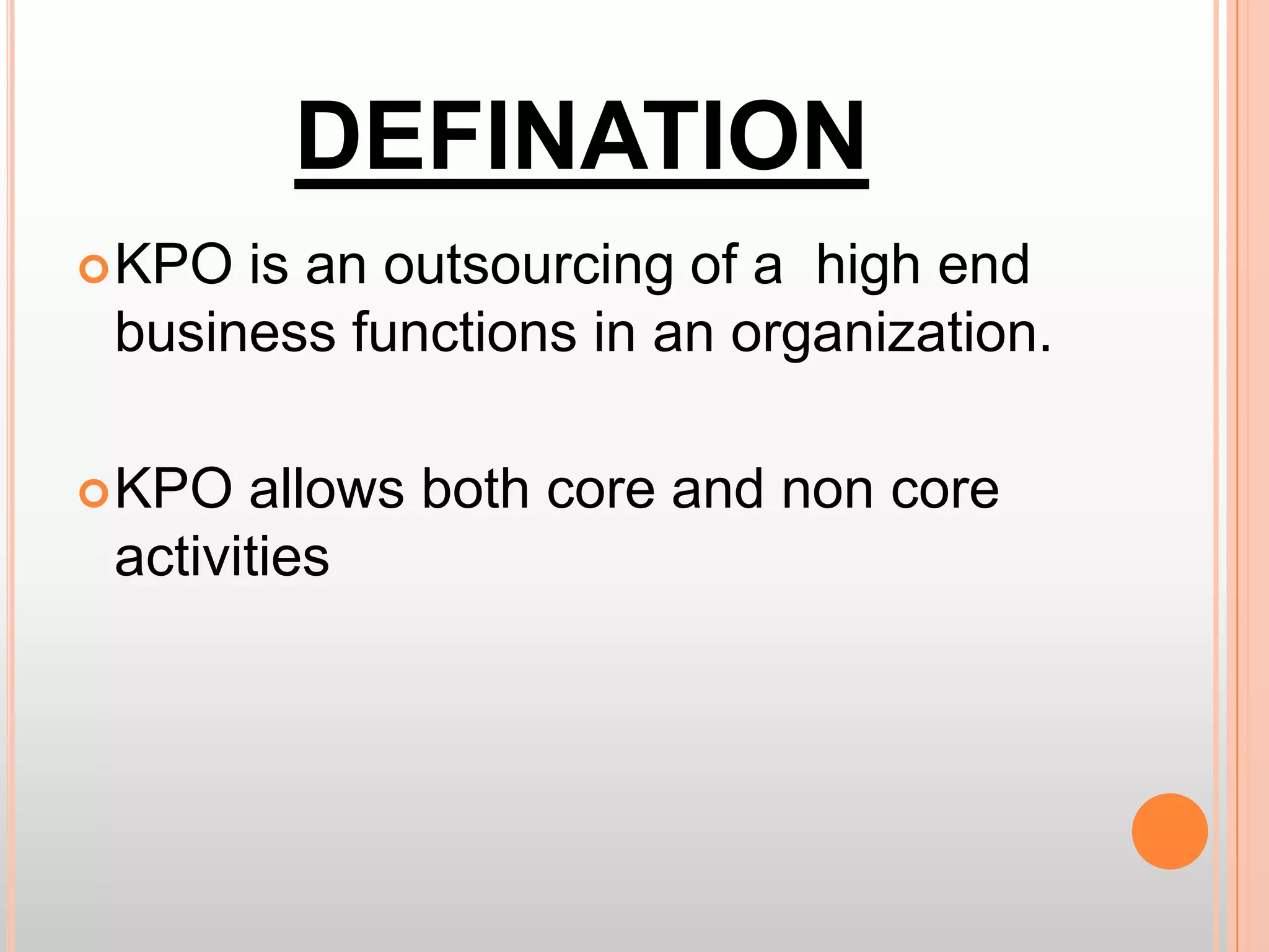 Bpo and kpo | PPTX