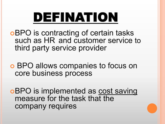 Bpo and kpo | PPTX