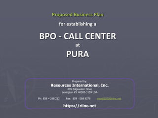 bpoBusinessPlan.ppt
