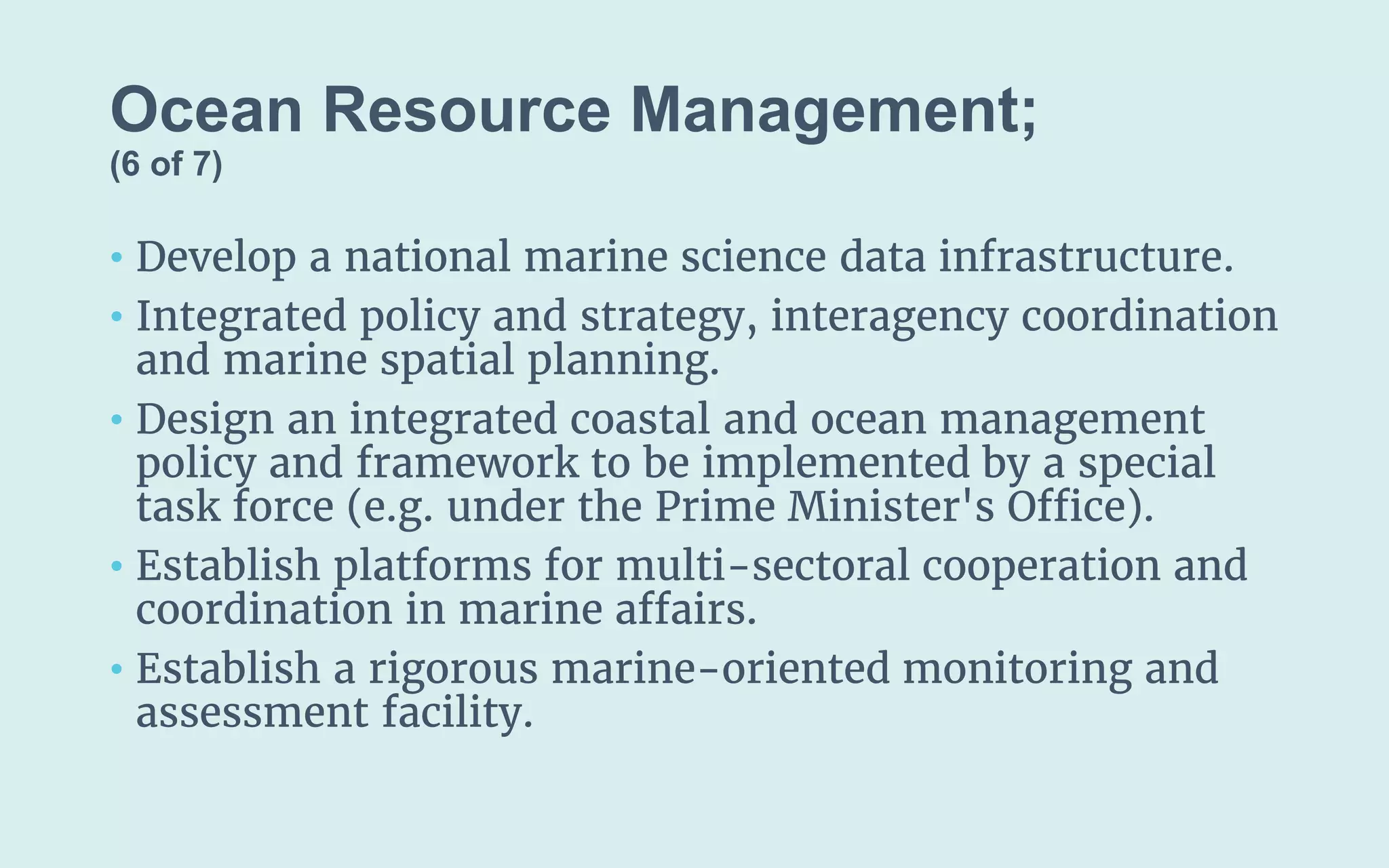 Top ideas for Ocean Resource Management | PPTX
