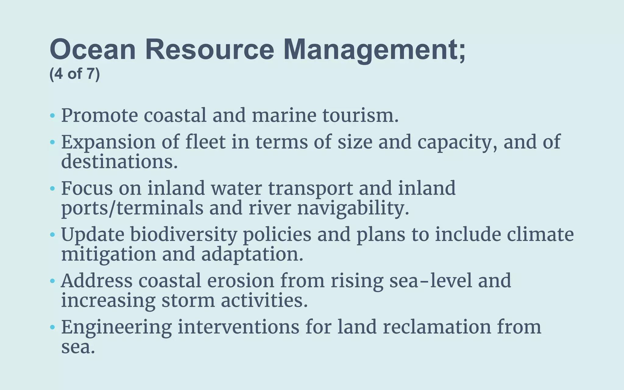 Top ideas for Ocean Resource Management | PPTX