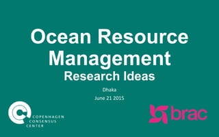 Top ideas for Ocean Resource Management | PPTX