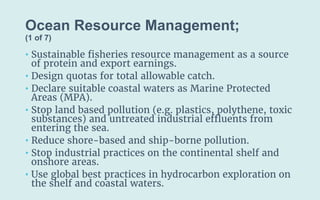 Top ideas for Ocean Resource Management | PPTX