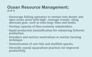Top ideas for Ocean Resource Management | PPTX