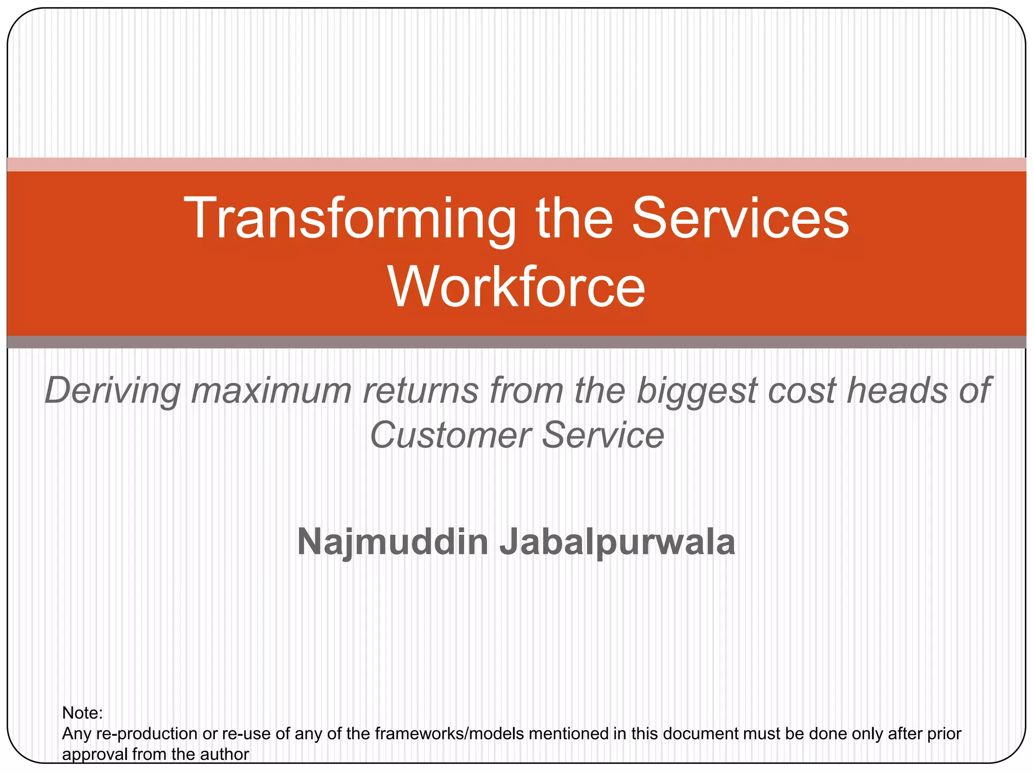 Workforce Productivity in BPO | PPTX