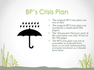 Bp oil spill midterm presentation | PPT