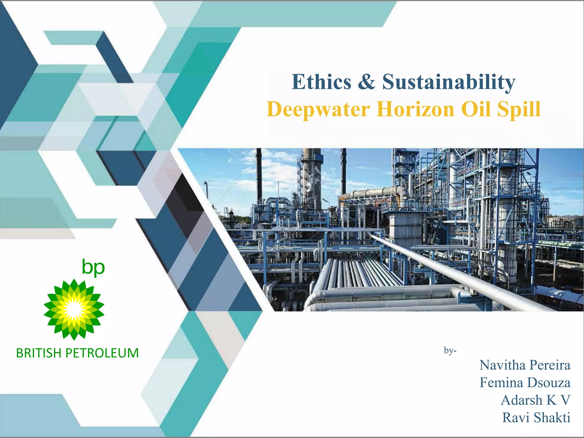 British Petroleum [Case Study : Deepwater Horizon Oil Spill] | PDF
