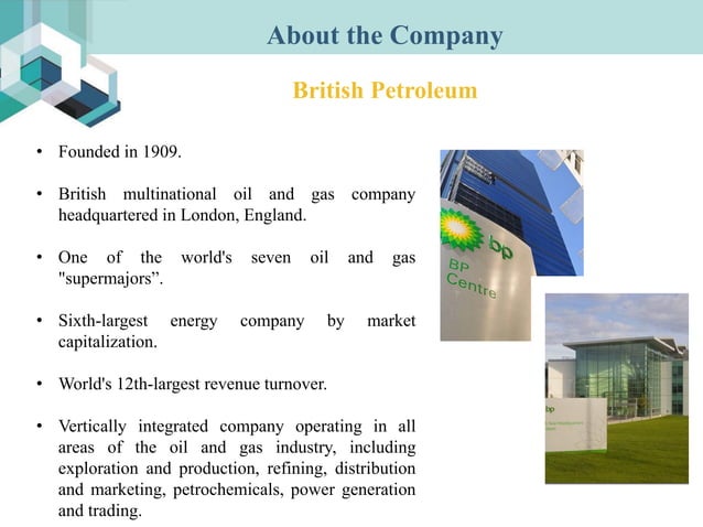 British Petroleum [Case Study : Deepwater Horizon Oil Spill] | PDF | Human Resources | Business