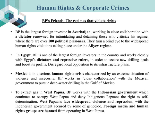 British Petroleum [Case Study : Deepwater Horizon Oil Spill] | PDF ...