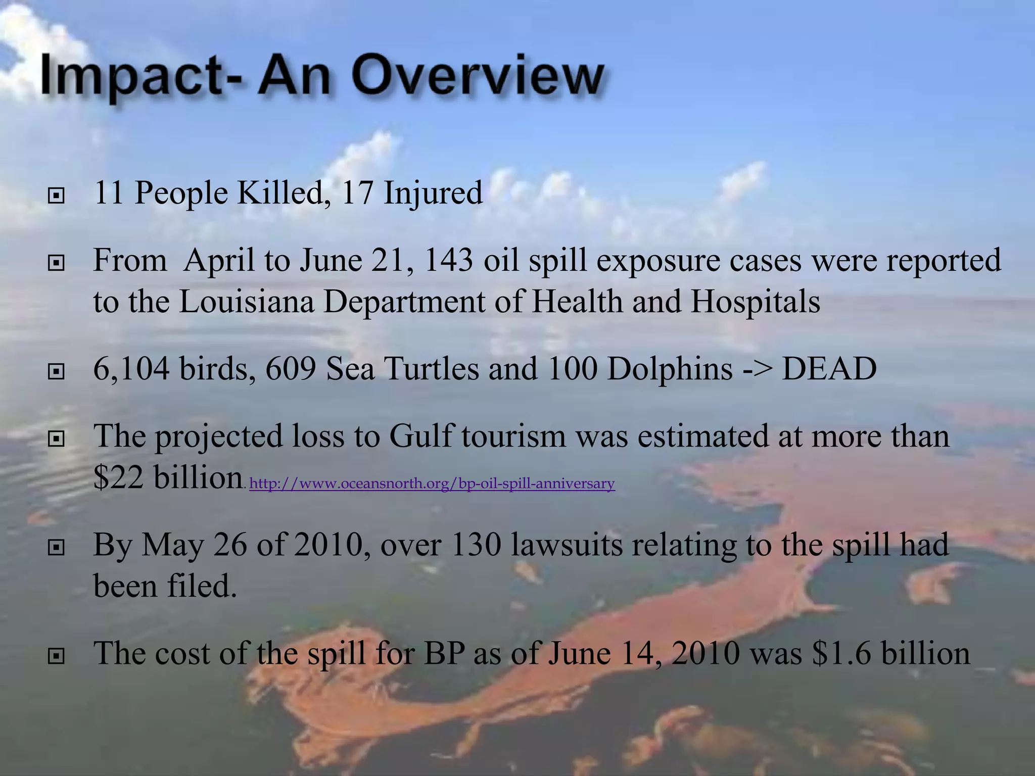 Bp oil spill case study | PPTX