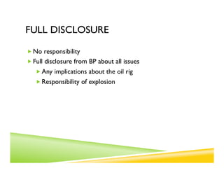 Bp oil spill final | PPT