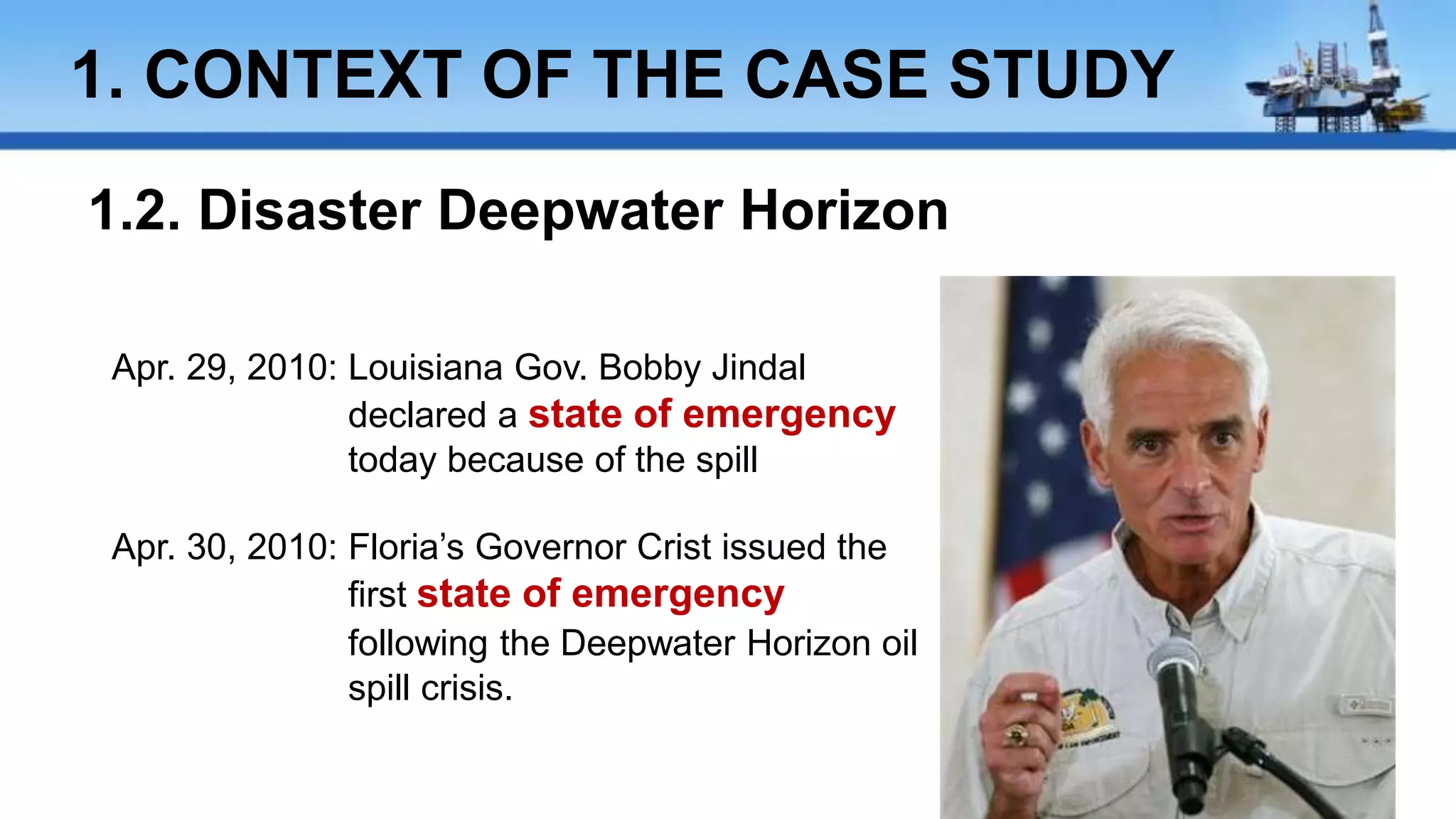 BP's Deepwater Oil Spill Case Study Analysis - Business Ethics | PPTX